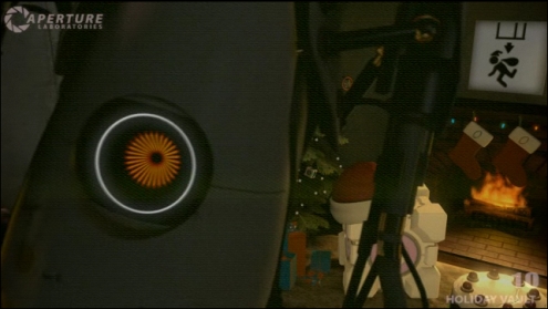 Aperture Sciences Christmas Security Video Shows Hidden Portal 2 ...
